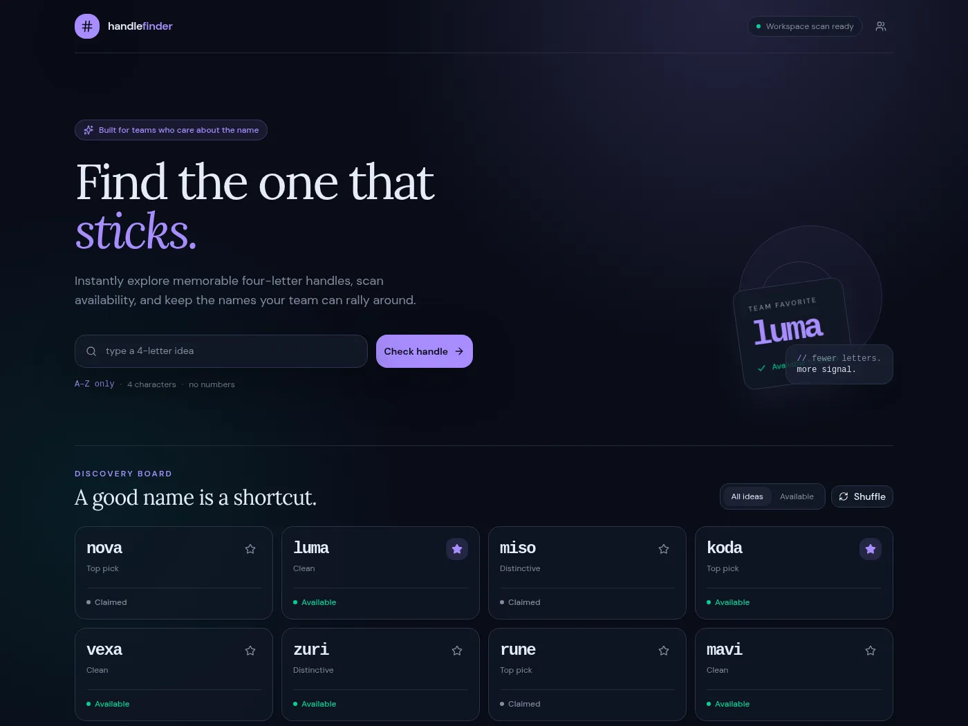 Discord Handle Finder