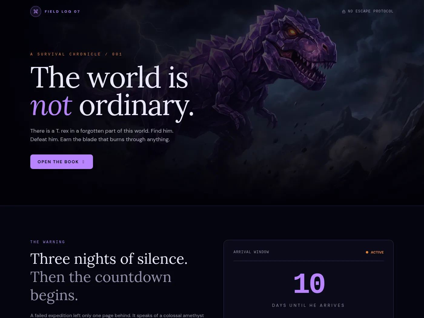 Amethyst T-Rex Survival