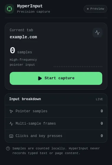 HyperInput Precision Extension