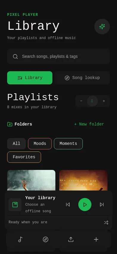 Pixel Music Player