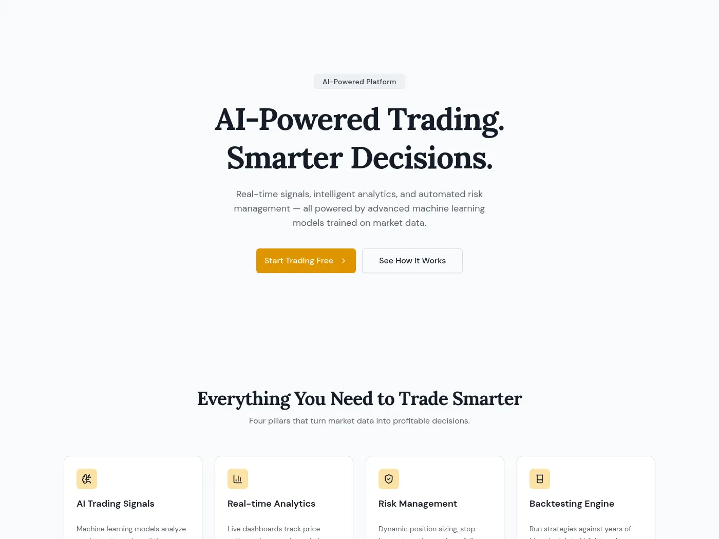 AIlgo Trade Hub