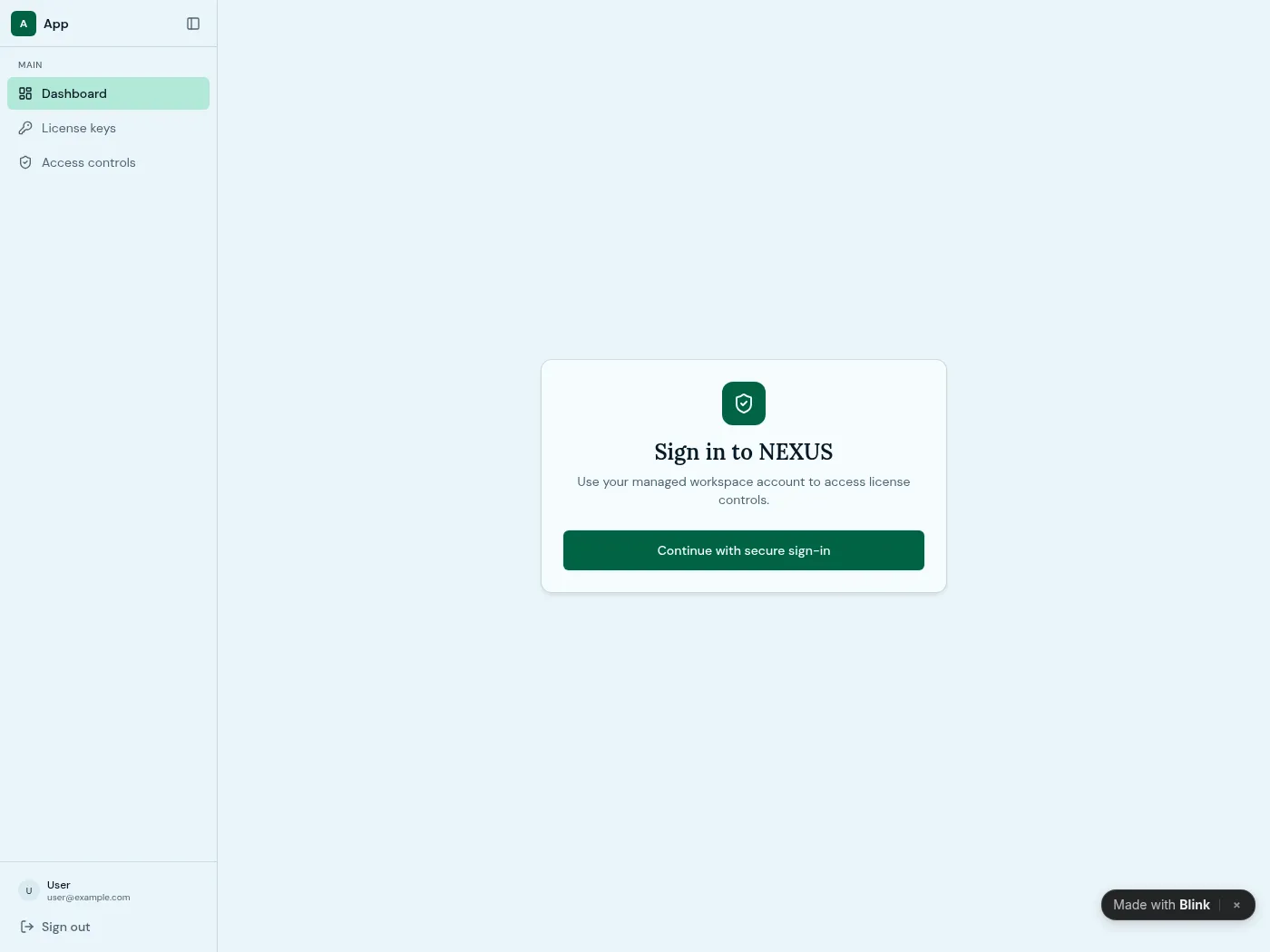 Chatbot License Manager