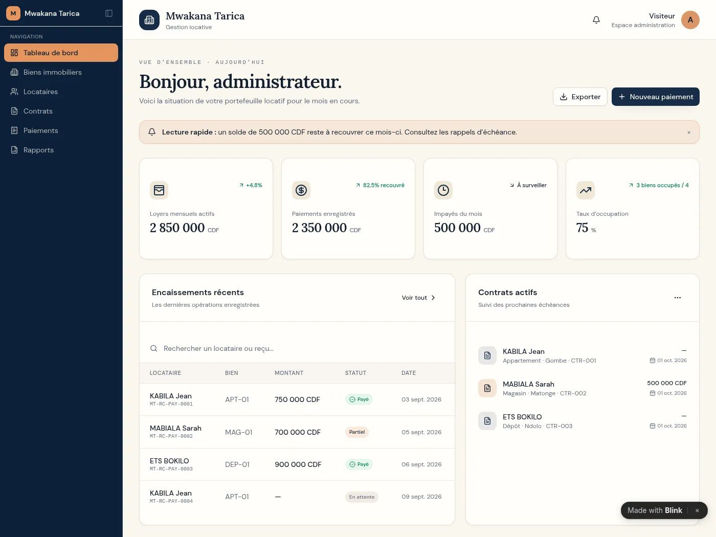 EasyCorp Admin Suite