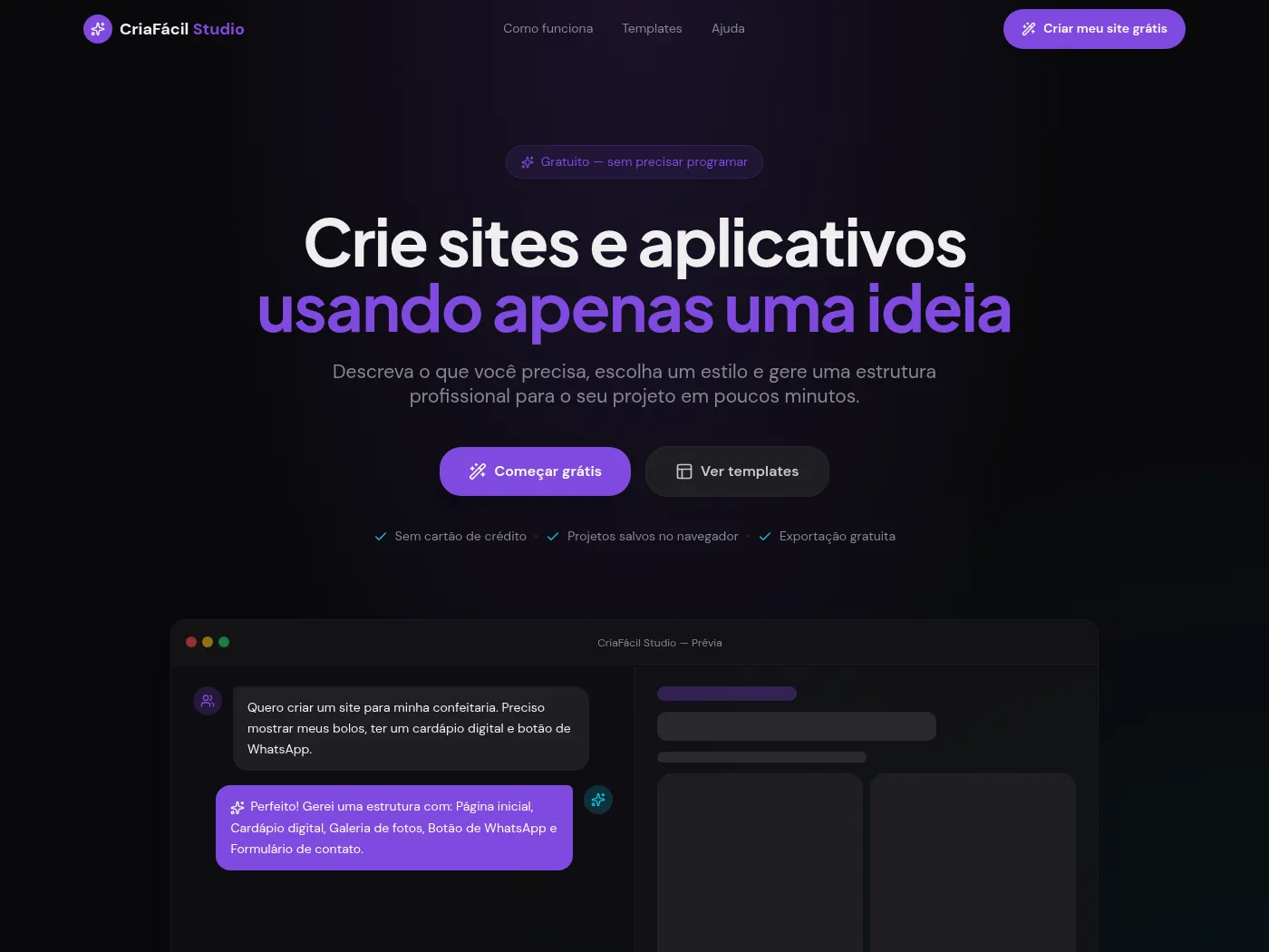 CriaFácil Studio
