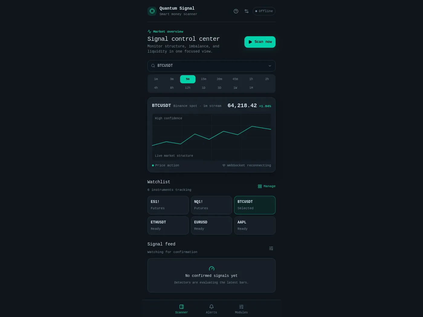 Quantum Signal Chrome Suite
