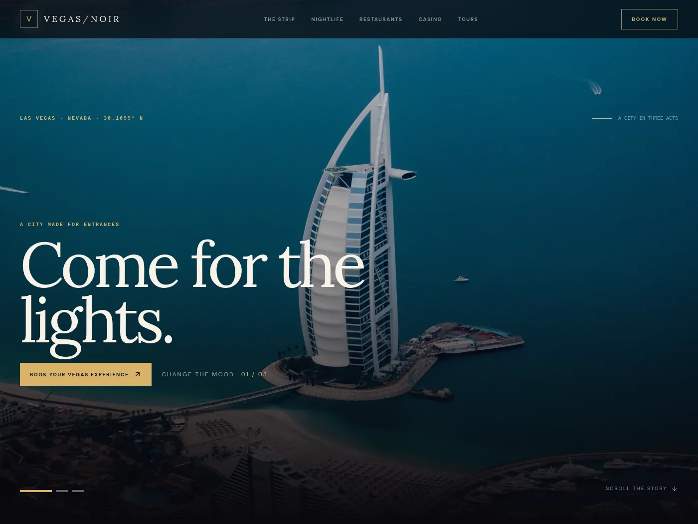 Vegas Luxe Booking Site
