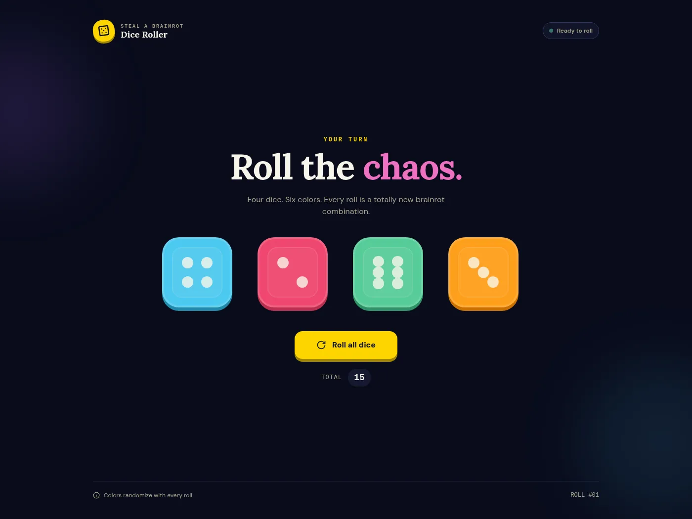 Brainrot Dice Roller