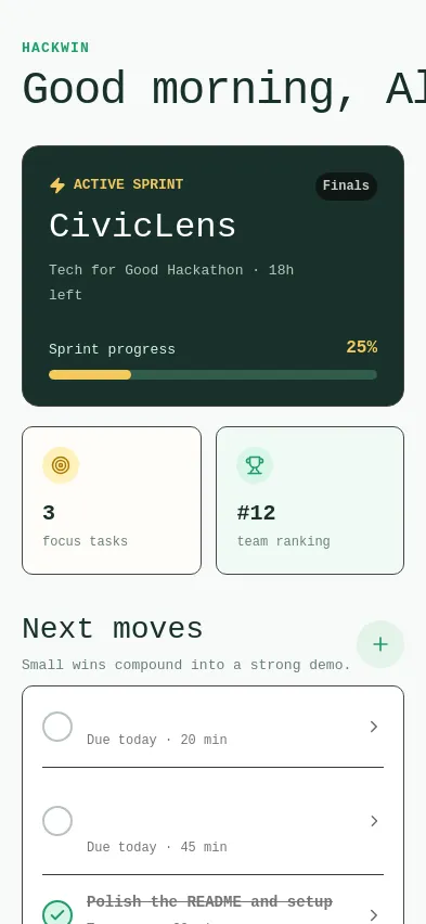 HackWin App
