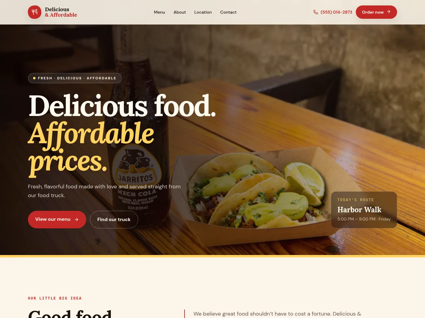 Delicious & Affordable Web