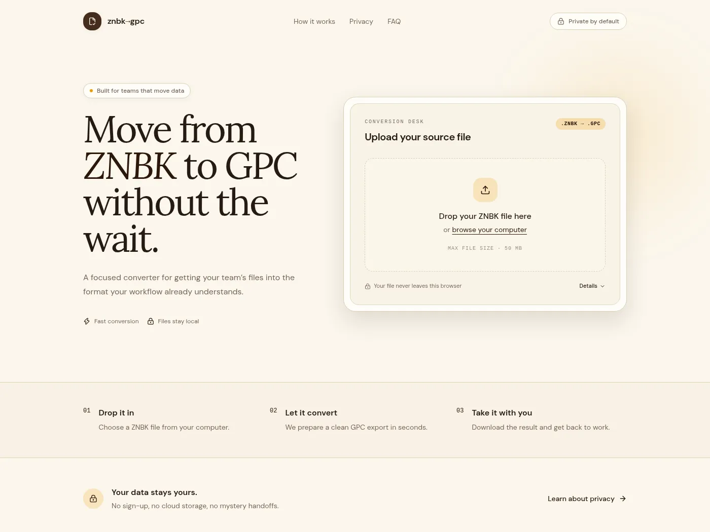ZNBK to GPC Converter