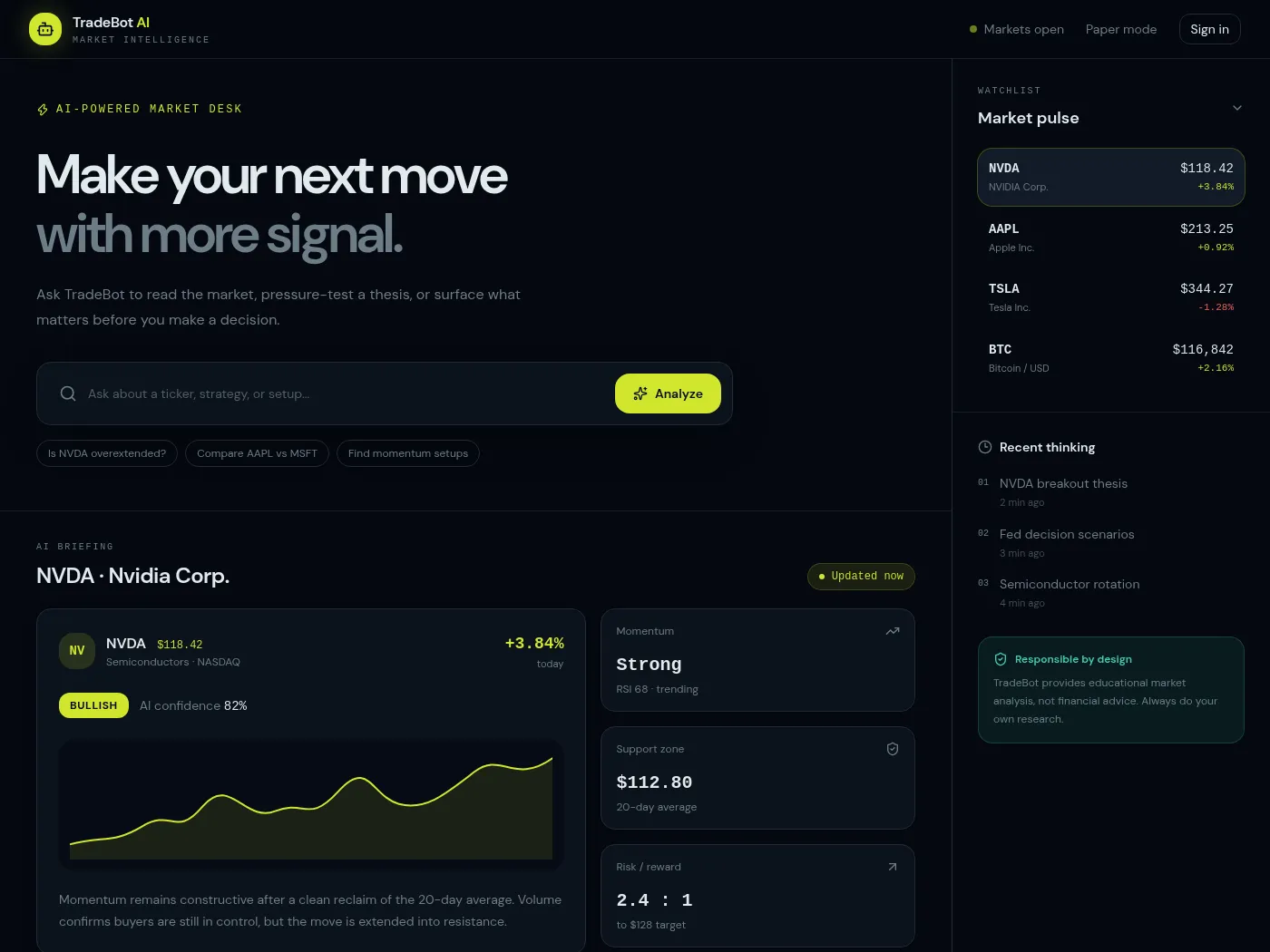 TradeBot AI