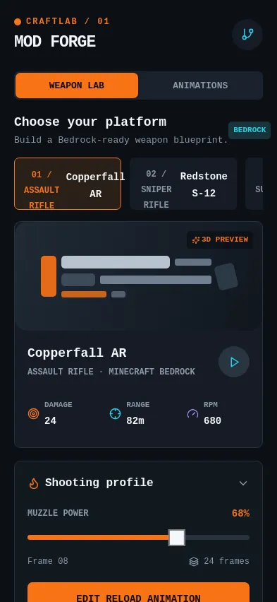 MC Gun Mod Maker