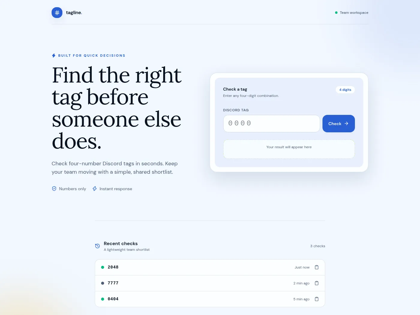 Discord Tag Checker