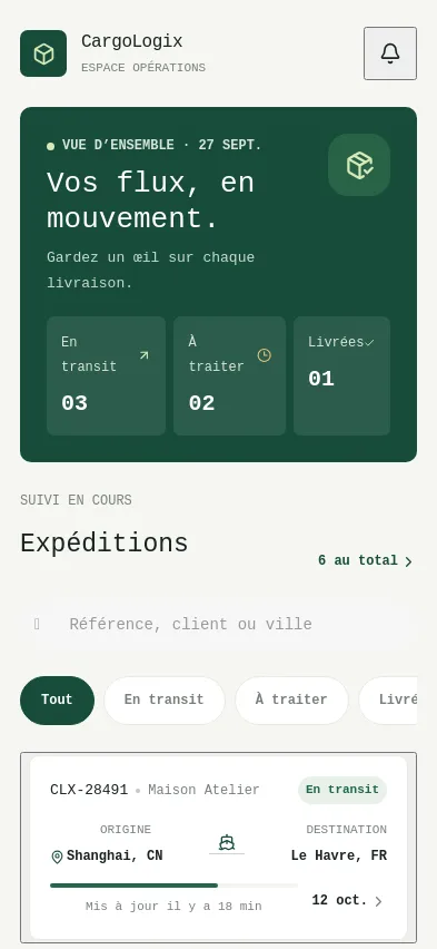 CargoLogix Mobile