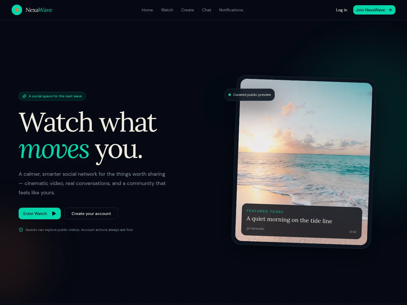 NexaWave Social Platform