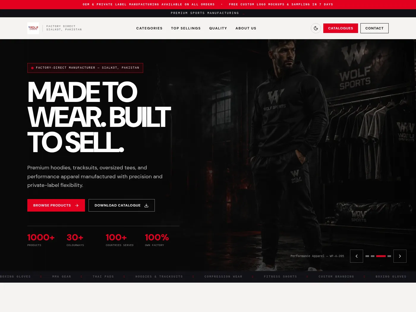 Wolf Sports Clone