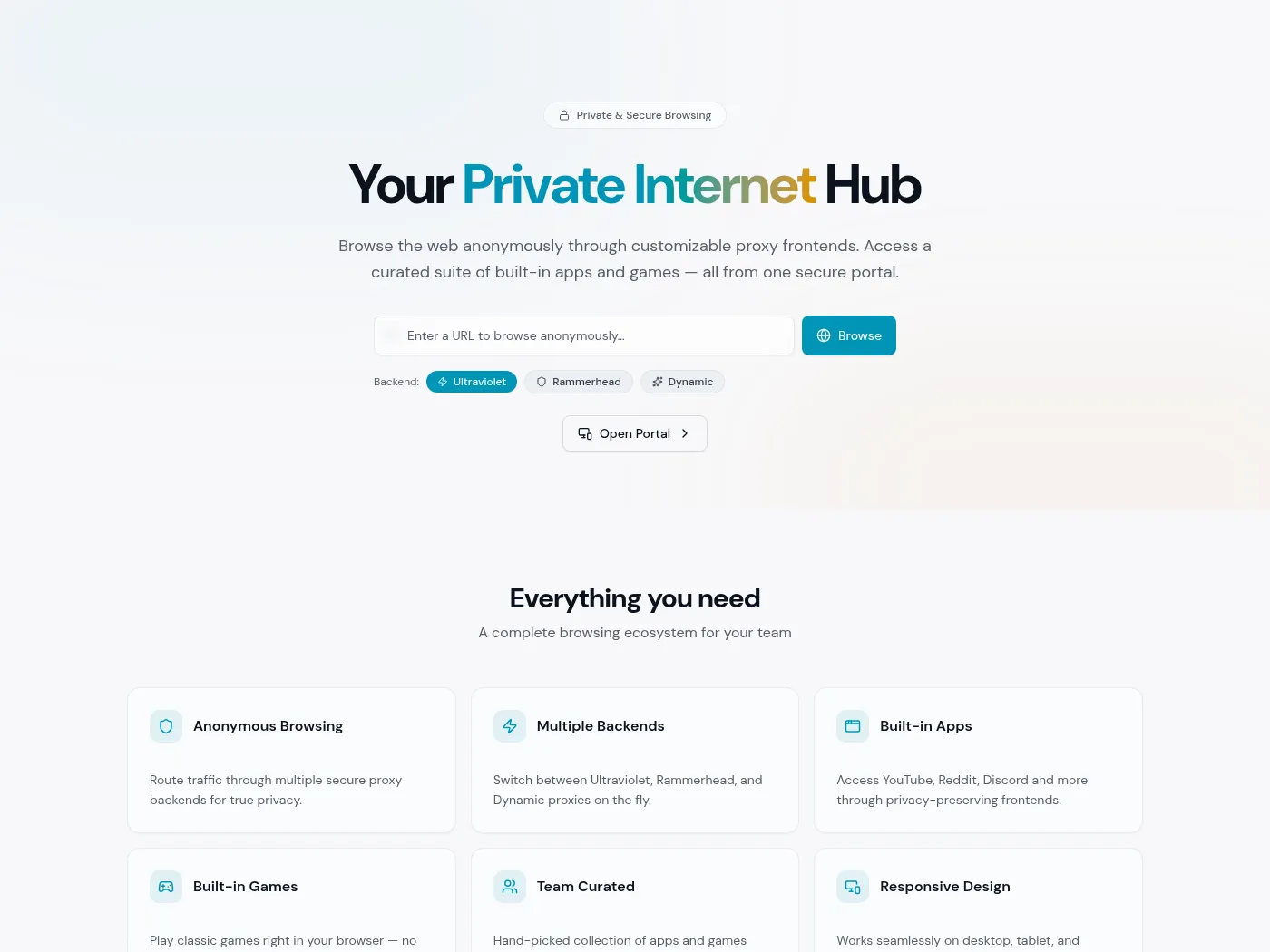ProxyHub Portal
