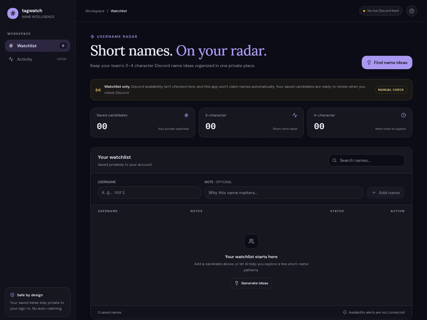 Discord Name Sniper