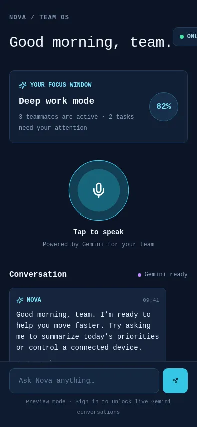 Gemini Voice Assistant