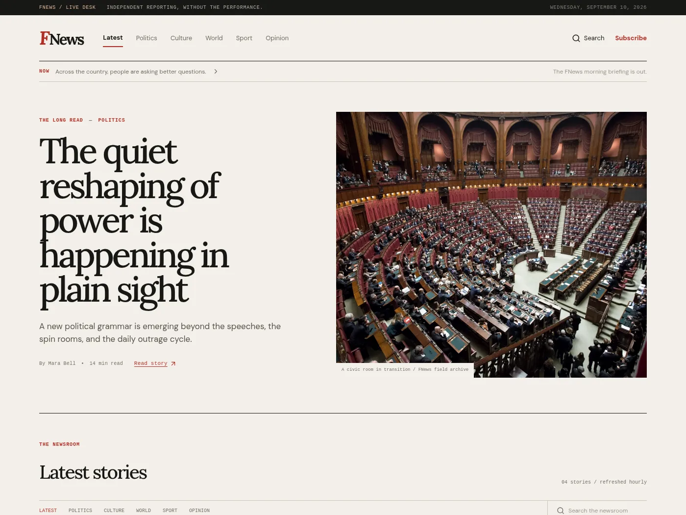 Furious News Portal