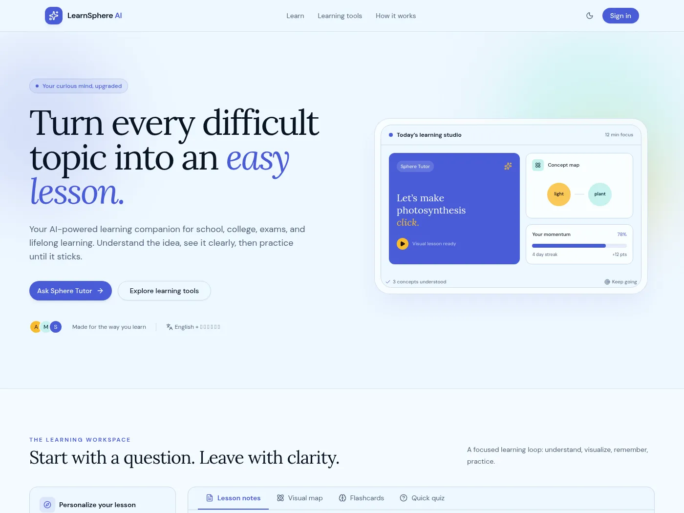 LearnSphere AI