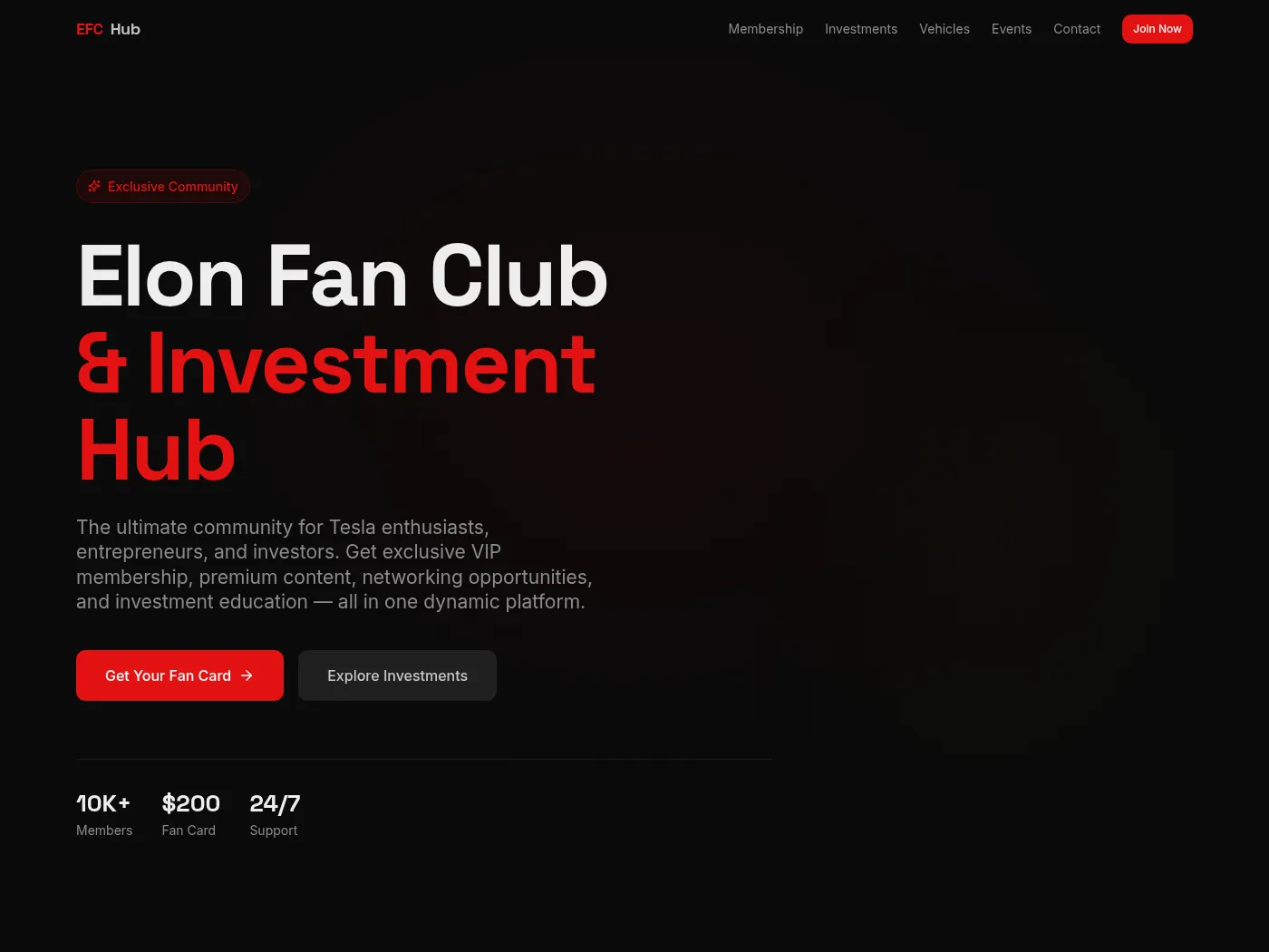 Elon Hub & Fan Club