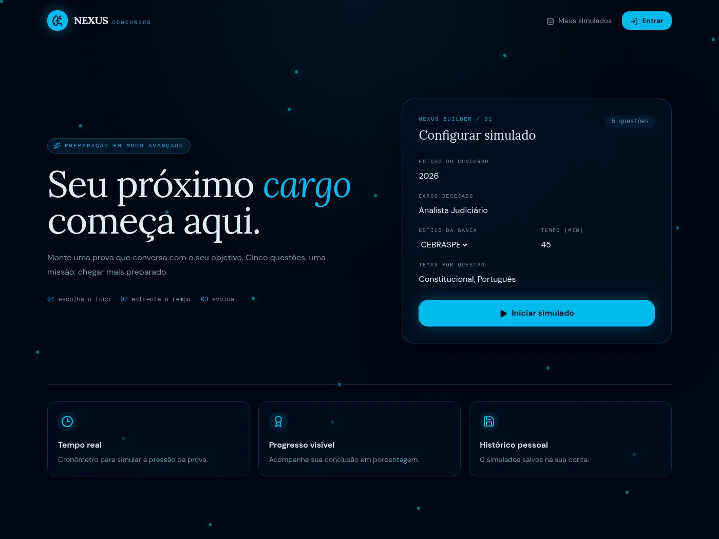 Simulado Futurista Concursos
