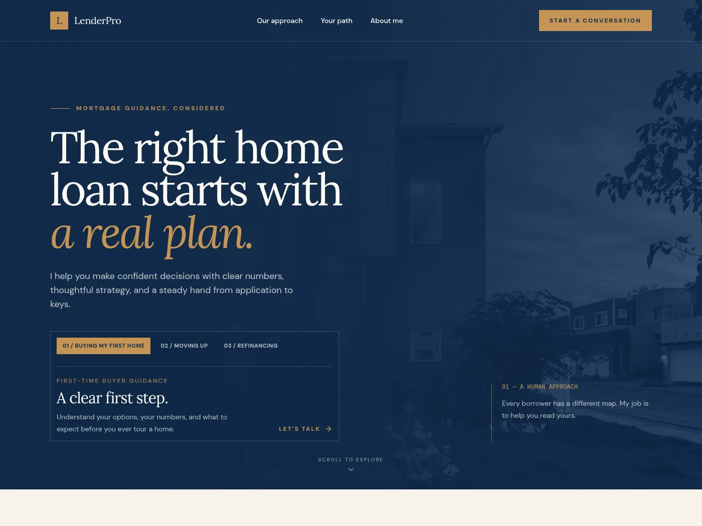 LenderPro Web Presence
