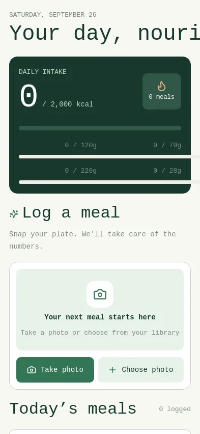 SnapNutrition AI