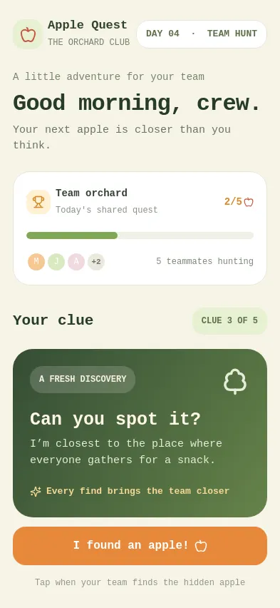 Apple Quest Adventure