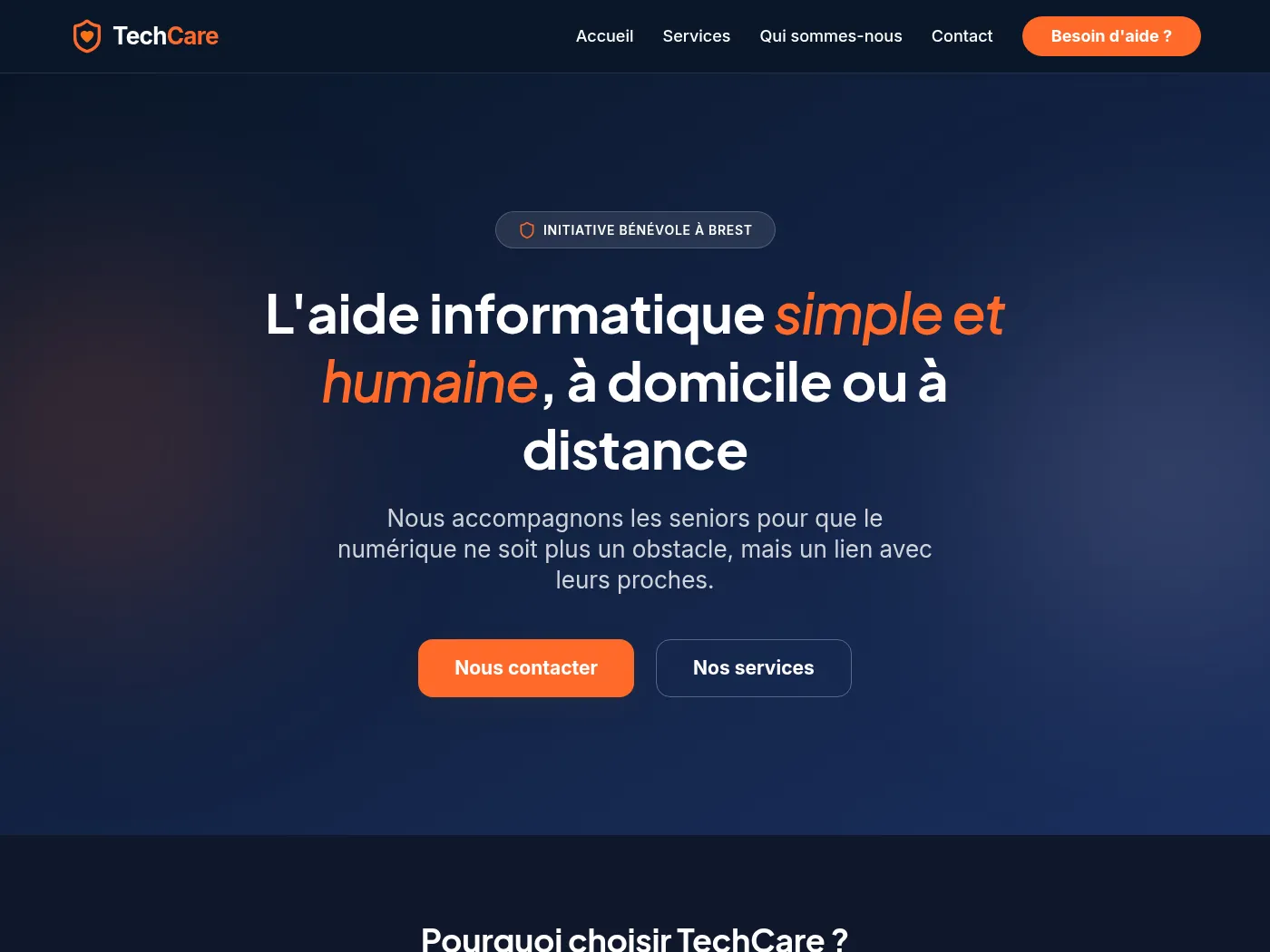 TechCare Seniors Web