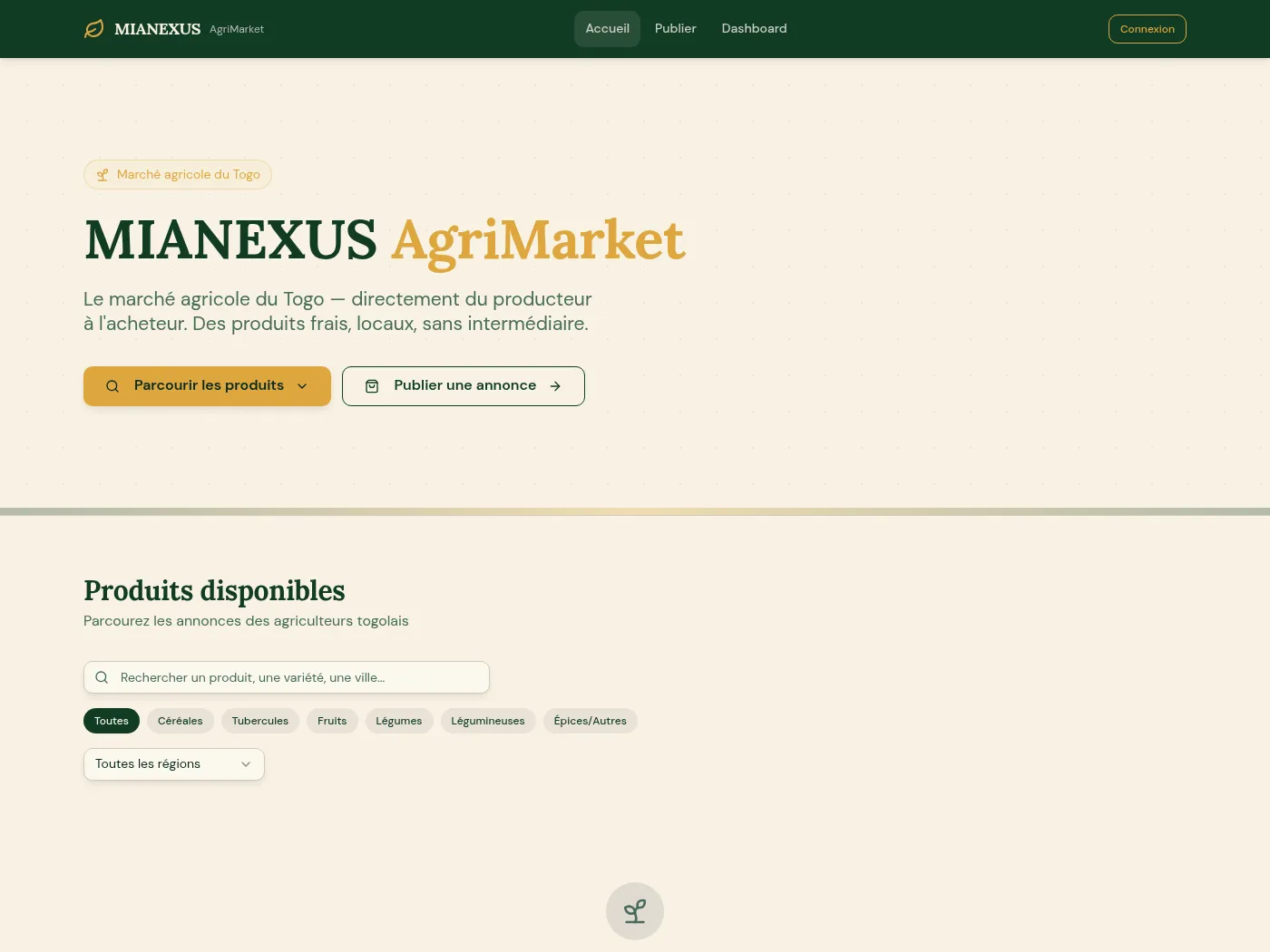 MIANEXUS AgriMarket