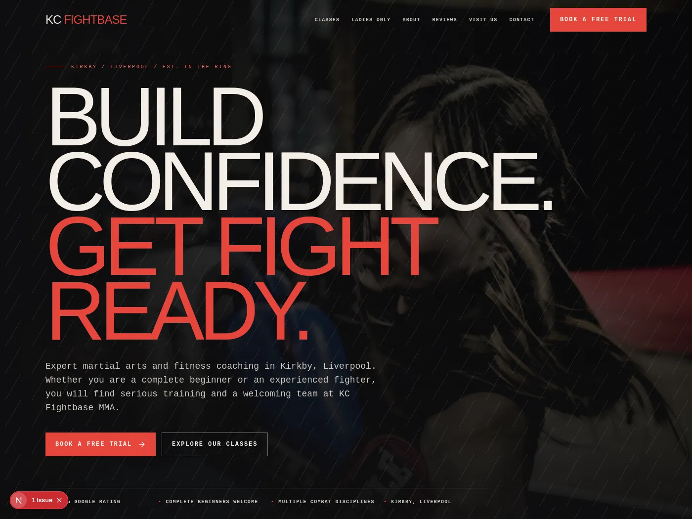 KC Fightbase MMA Website