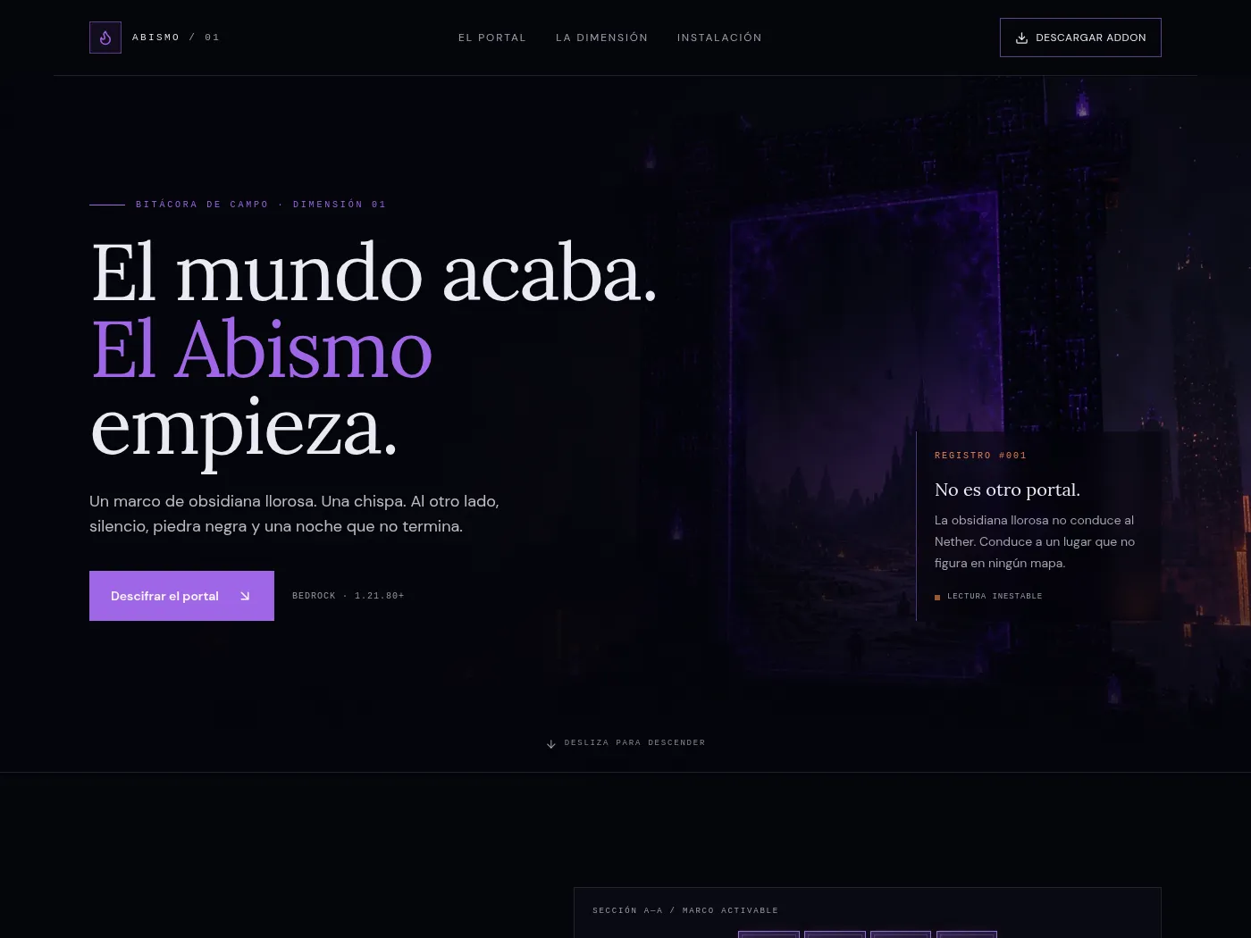 Obsidian Abyss Addon