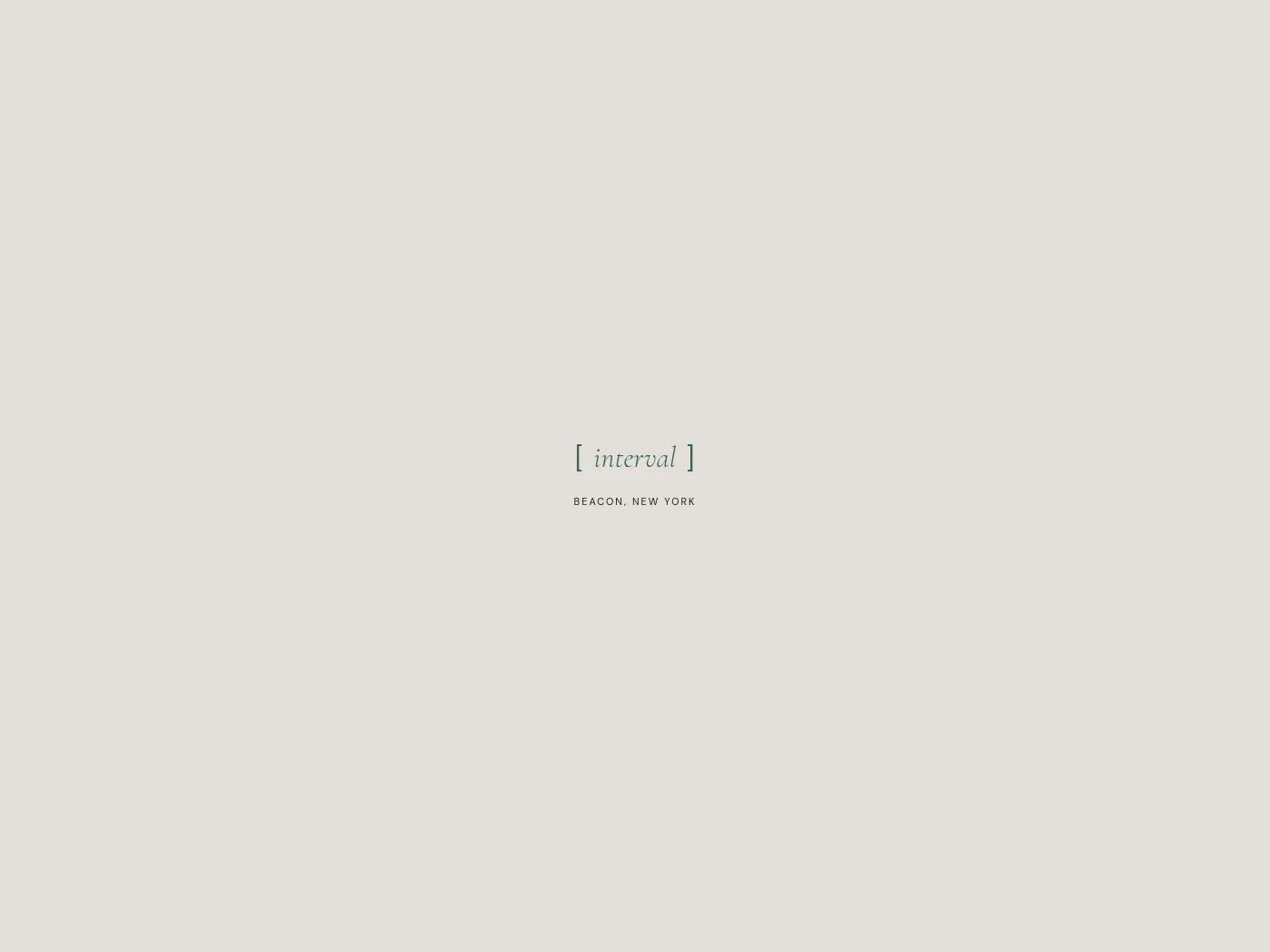 Interval Landing Page