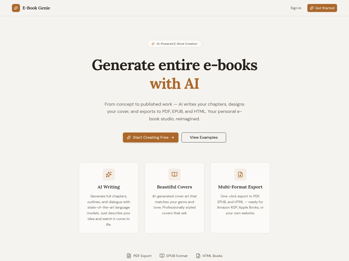 E-Book Genie