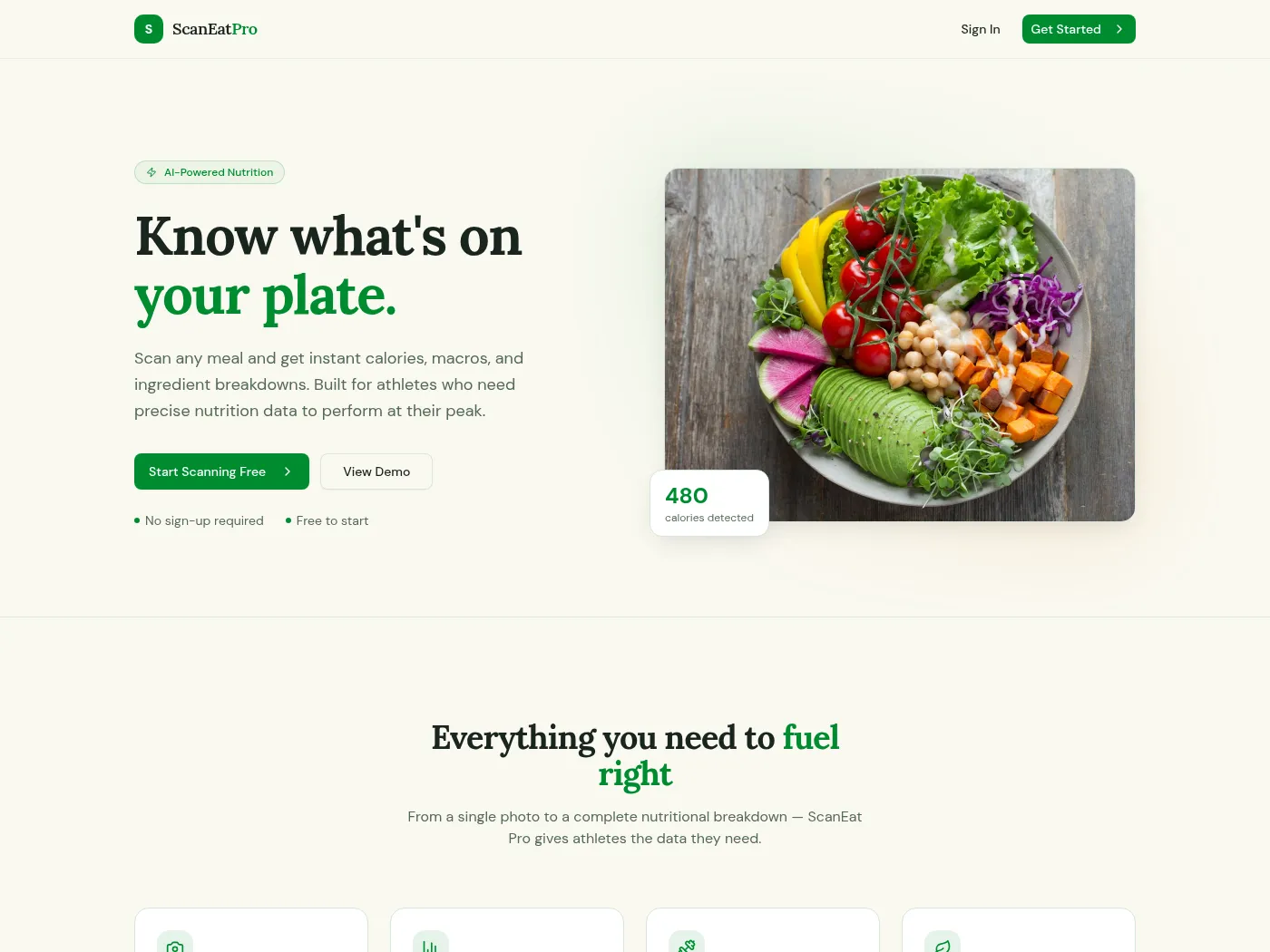 ScanEat Pro