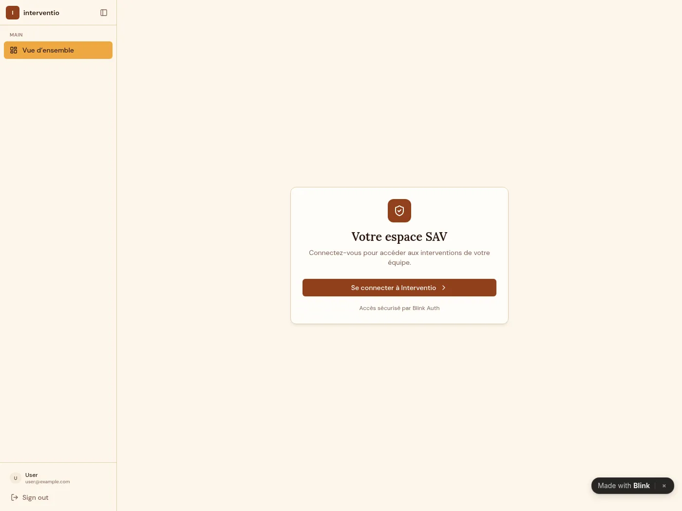 Interventio Web Service