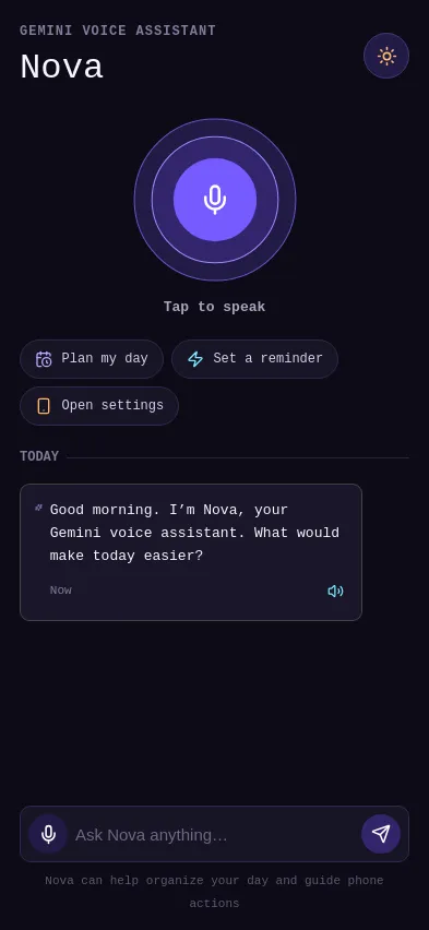 Gemini Voice Assistant