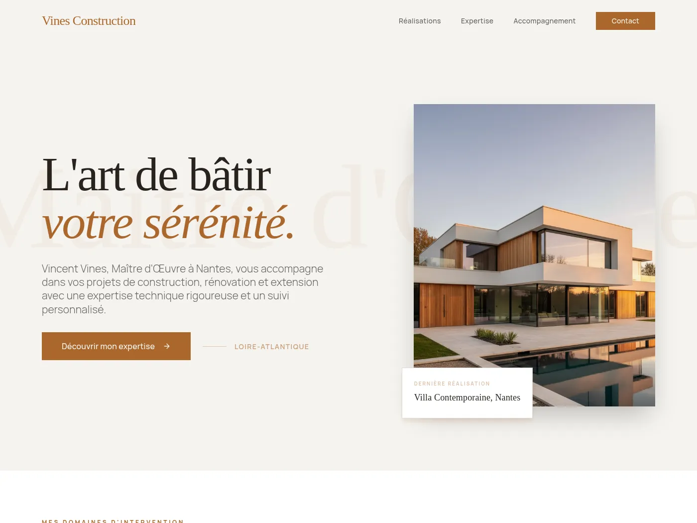 Maître d’Œuvre Web Presence