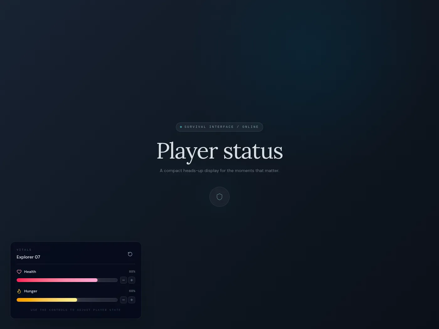 Stat Bars GUI