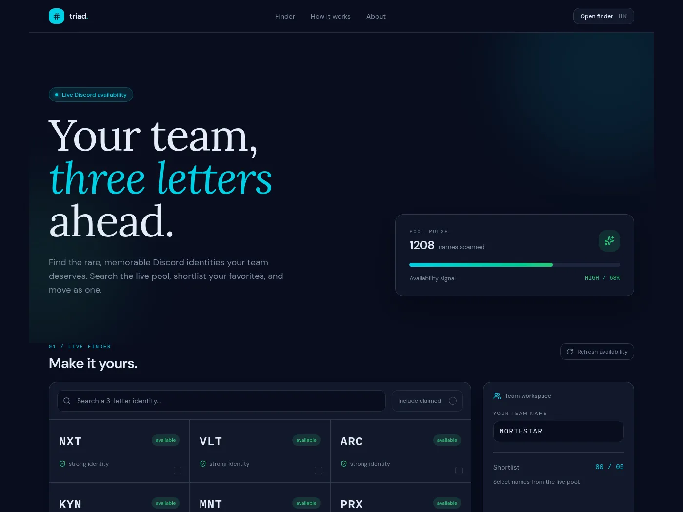 Discord Name Finder