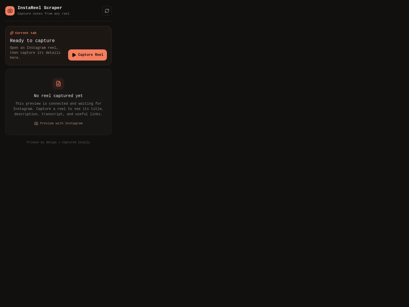 InstaReel Scraper