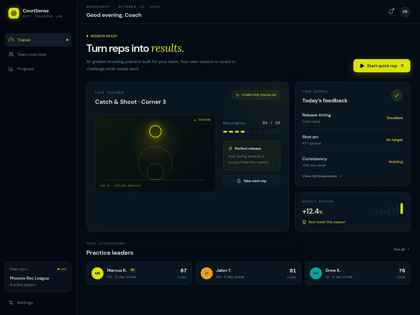AI NBA 2K27 Shooting Coach