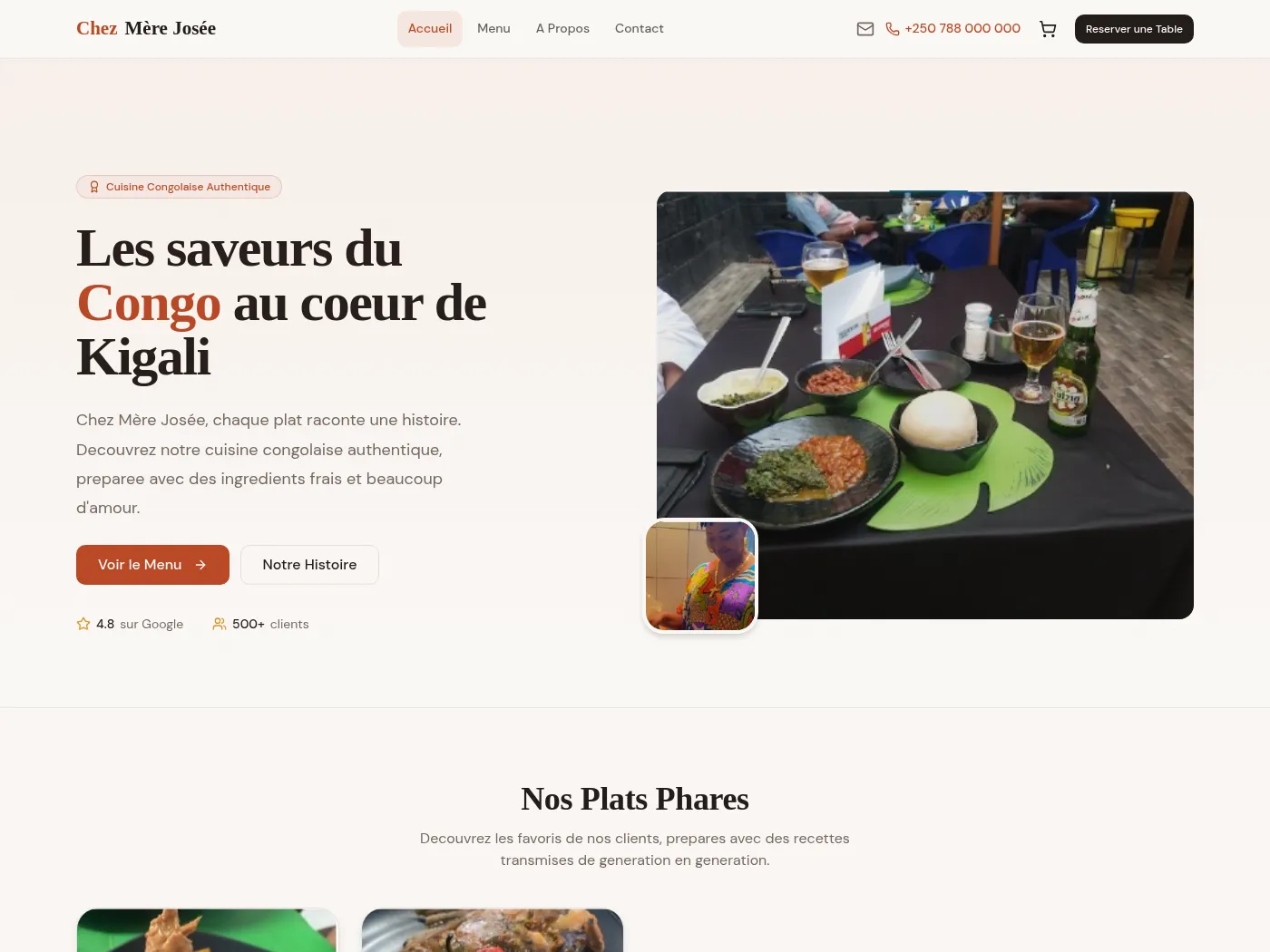 Chez Mere Josée Clean Build