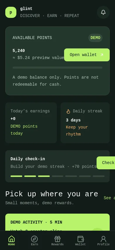 PulsePerks Rewards App
