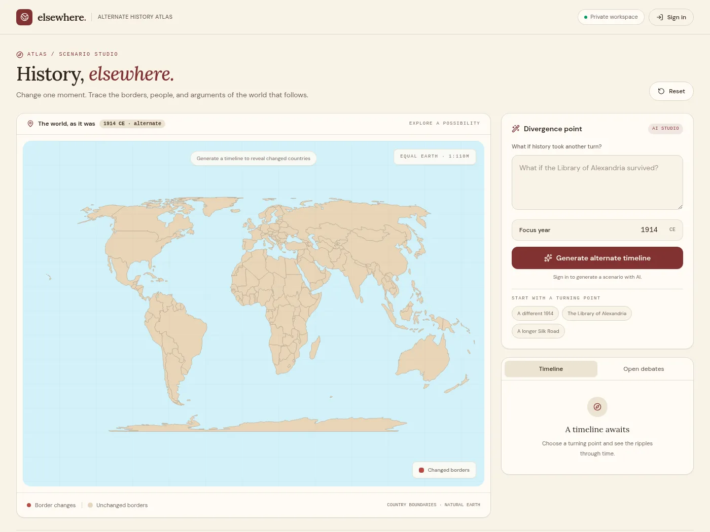 AltHist Map Generator