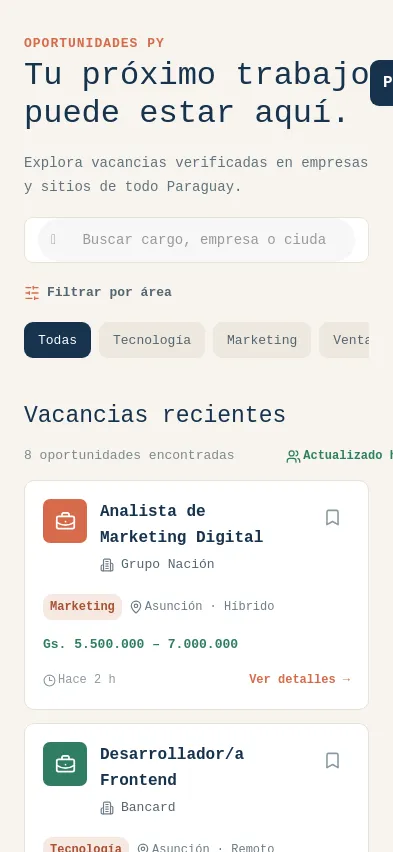 Oportunidades PY