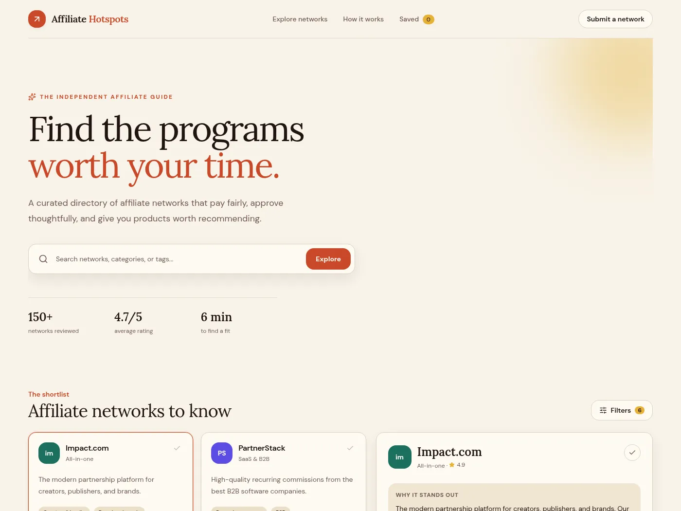 Affiliate Hotspots