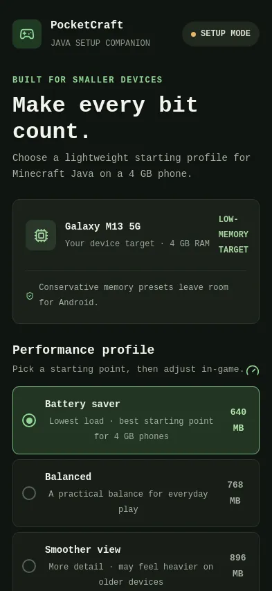 PocketCraft Launcher